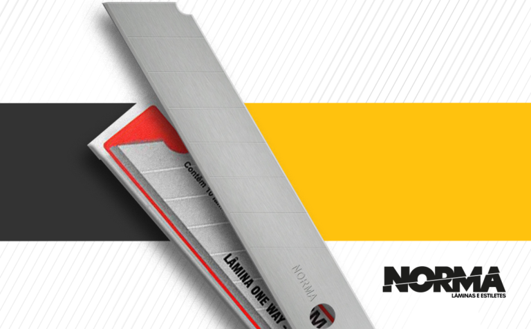 Lâminas One Way Norma – Essencial em trabalhos precisos